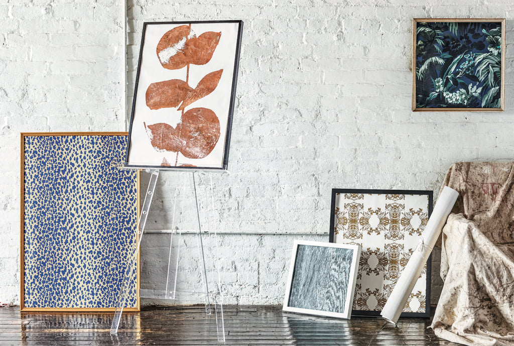 Simply Framed // Wallpaper As Art