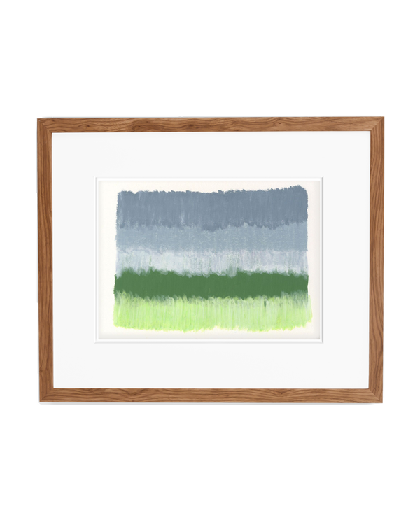 Gallery Light Walnut Frame by Simply Framed