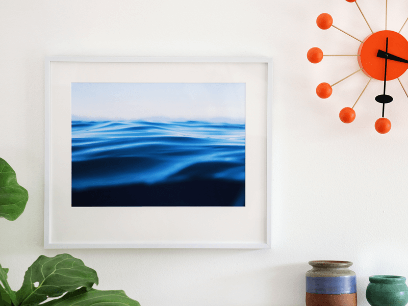 Metal Gallery Bright White Frame by Simply Framed