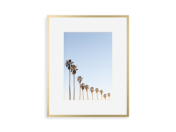Metal Gallery Matte Gold Frame by Simply Framed