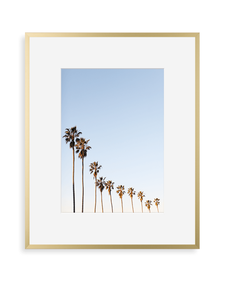 Metal Gallery Matte Gold Frame by Simply Framed