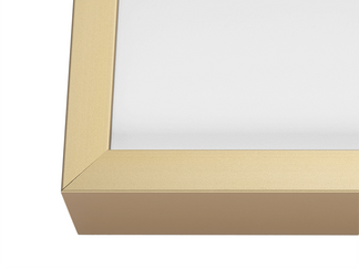 Metal Gallery Matte Gold Frame by Simply Framed