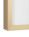 Metal Gallery Matte Gold Frame by Simply Framed