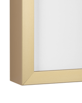 Metal Gallery Matte Gold Frame by Simply Framed