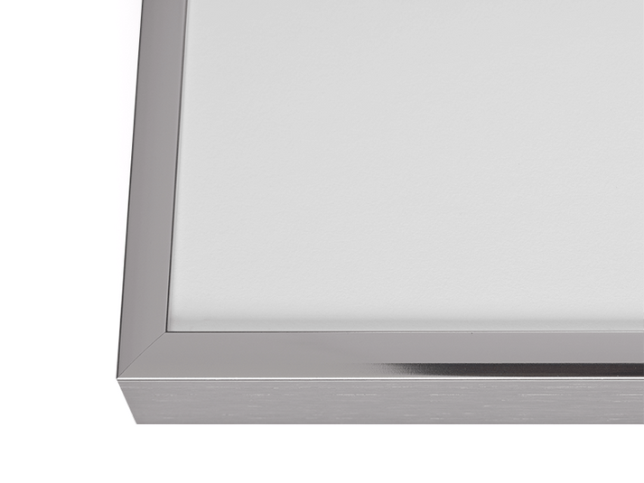 Metal Old School Silver Frame by Simply Framed